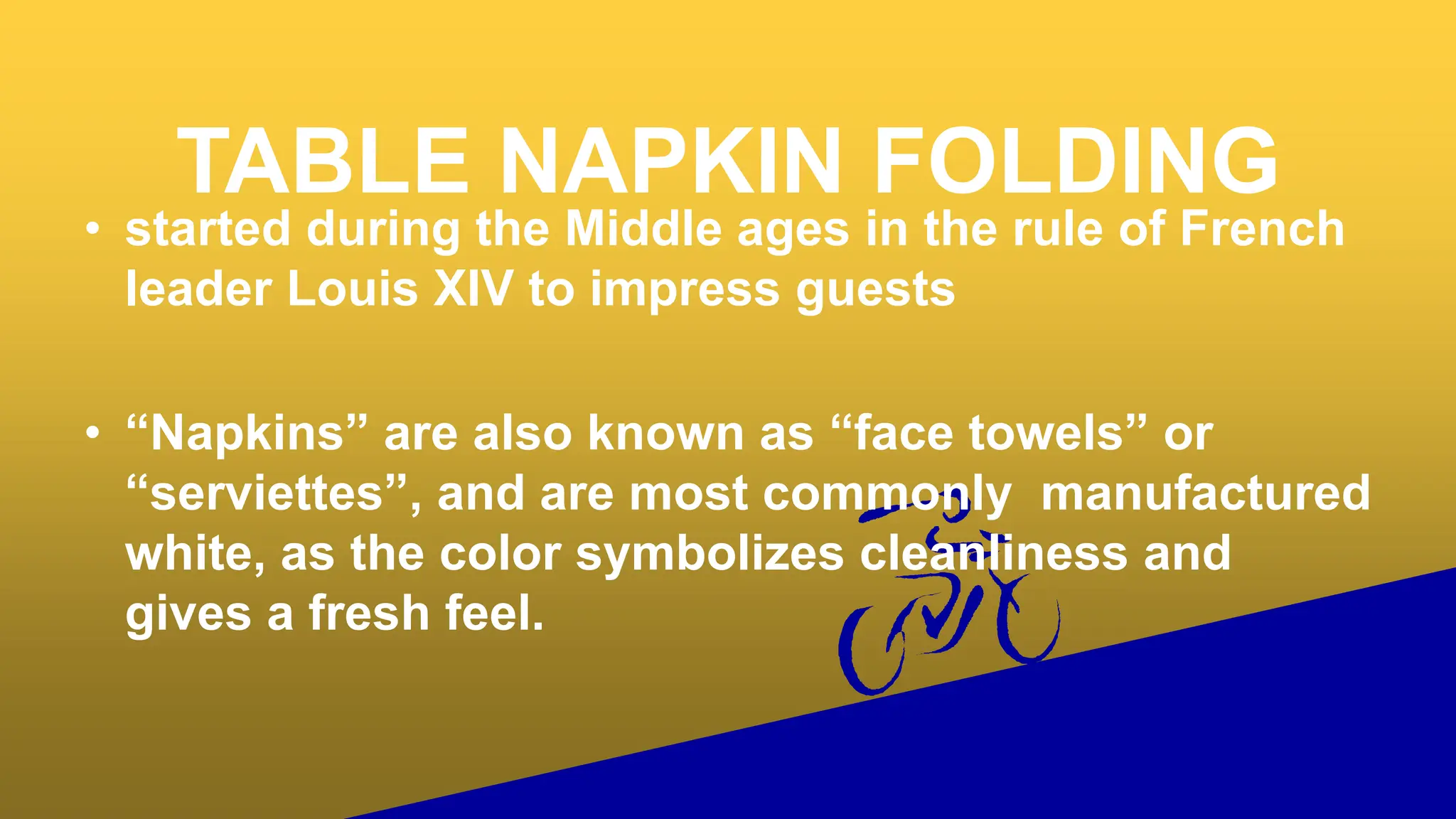 Different Types of Table Napkin Folding0123456789 | PPT