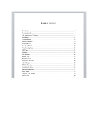 Table of contents | PDF
