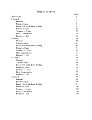 Table of contents | PDF