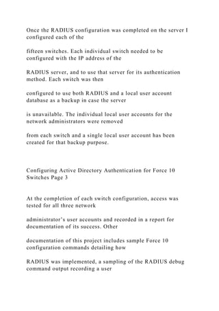 Table of Contents Capstone Project Summary ................docx