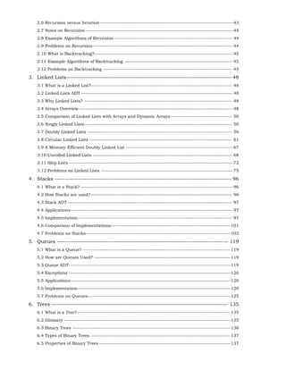 Table of contents [data structure and algorithmic thinking with python ...