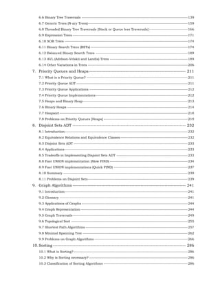Table of contents [data structure and algorithmic thinking with python ...
