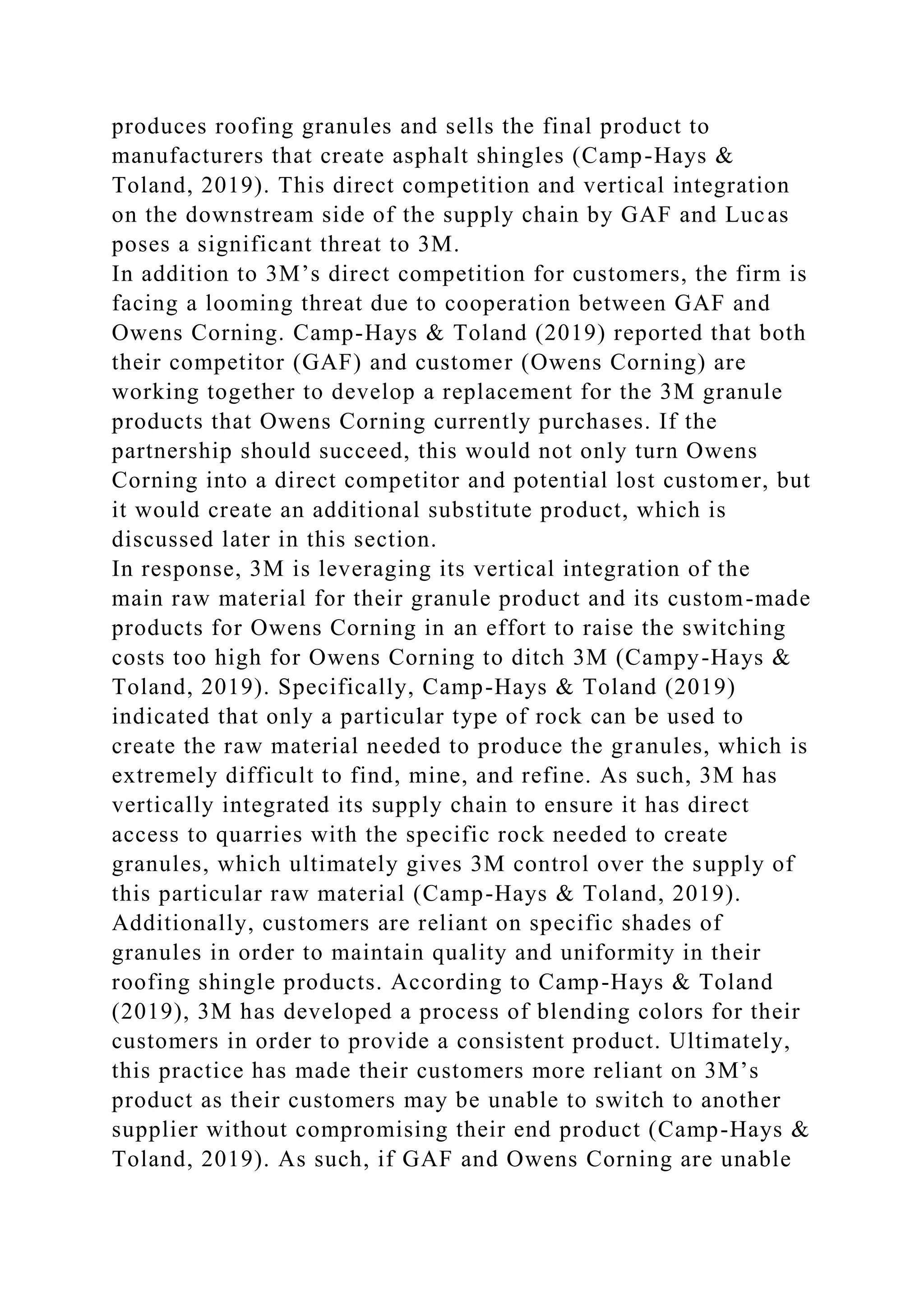 Table of ContentsExecutive Summary2Introduction3Organizati.docx | Manufacturing Industry ...