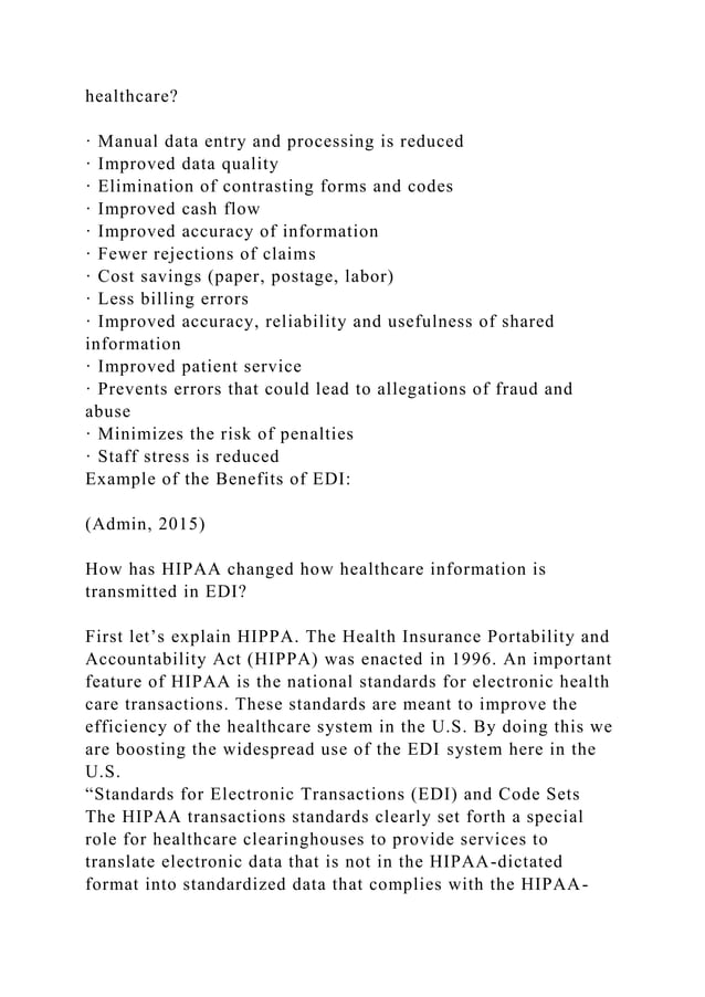 Table of ContentsWhat is Electronic Data Interchange (EDI)2.docx