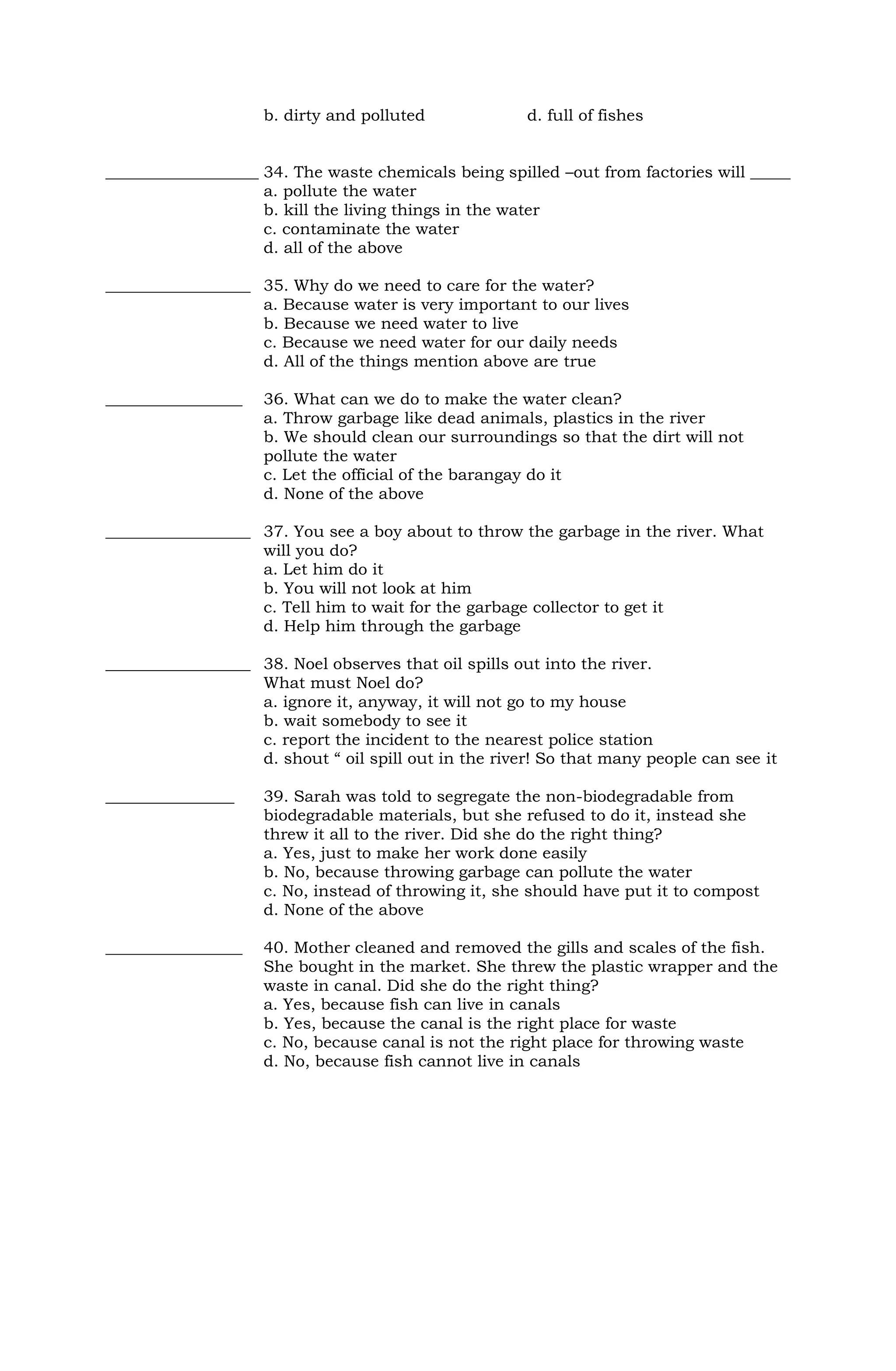 TOS in Science III and Sample Test | DOCX