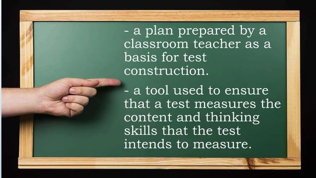 Table of Specification.pptx