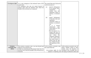 Table of the maritime zones in unclos by Dr.Zeyad Jaffal, Al Ain ...