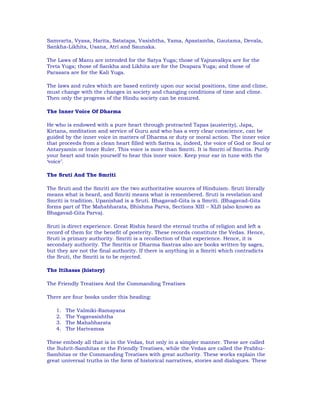 Table of vedas and their branches | PDF