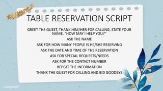 TABLE RESERVATION.pptx