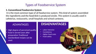 Handling table reservation and types of food services | PPTX