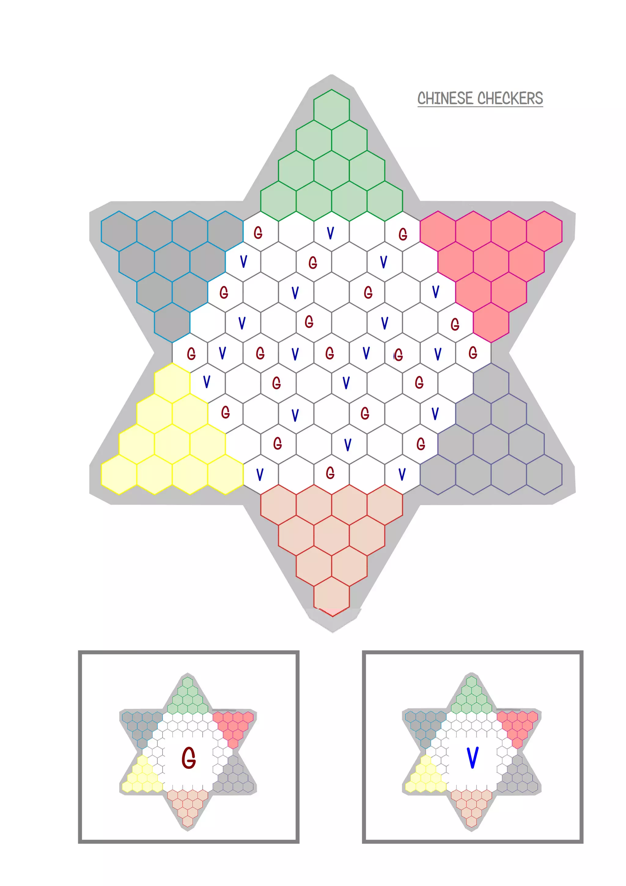 Chinese Checkers | PDF