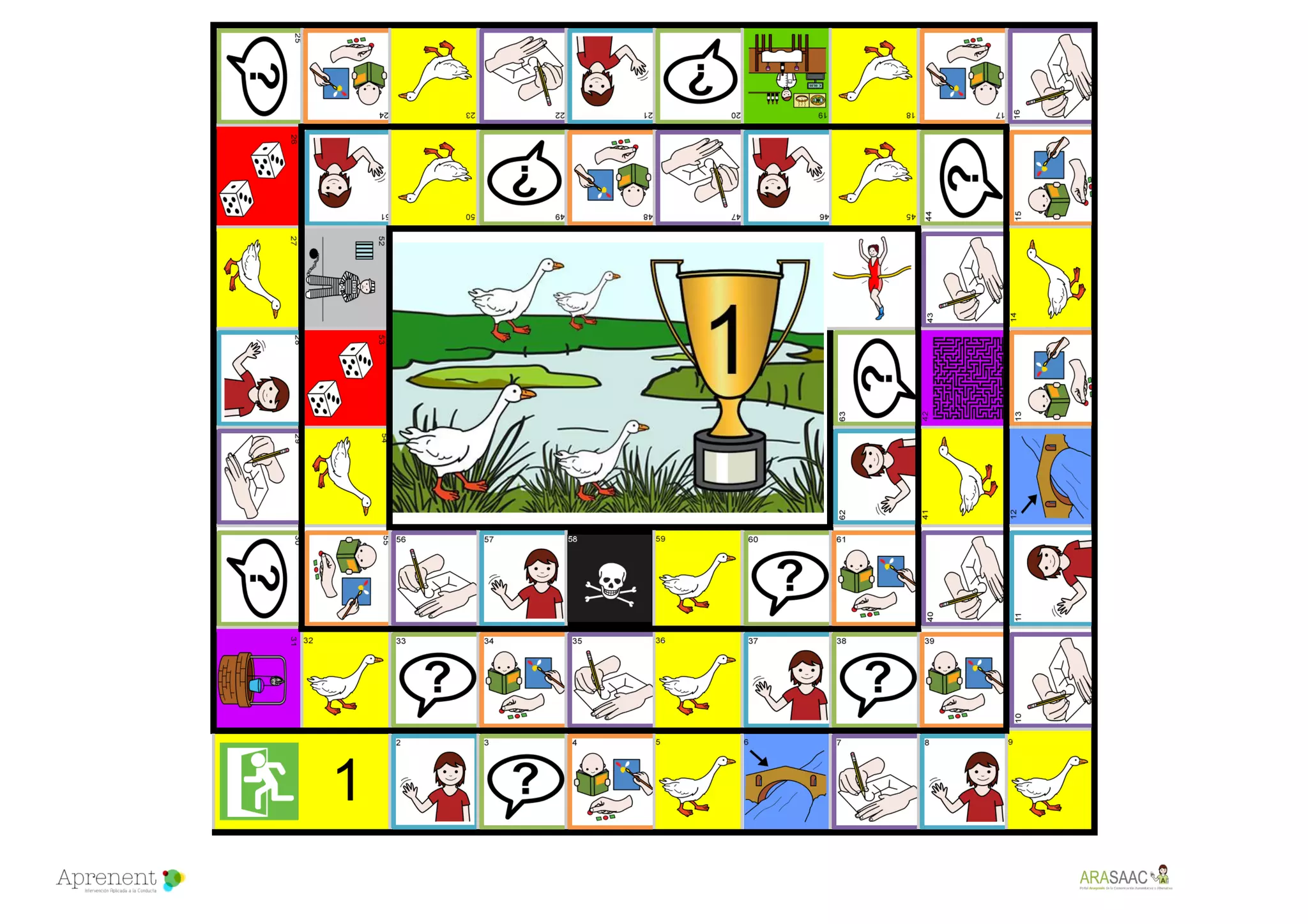 Tablero de la oca (color) | PPT