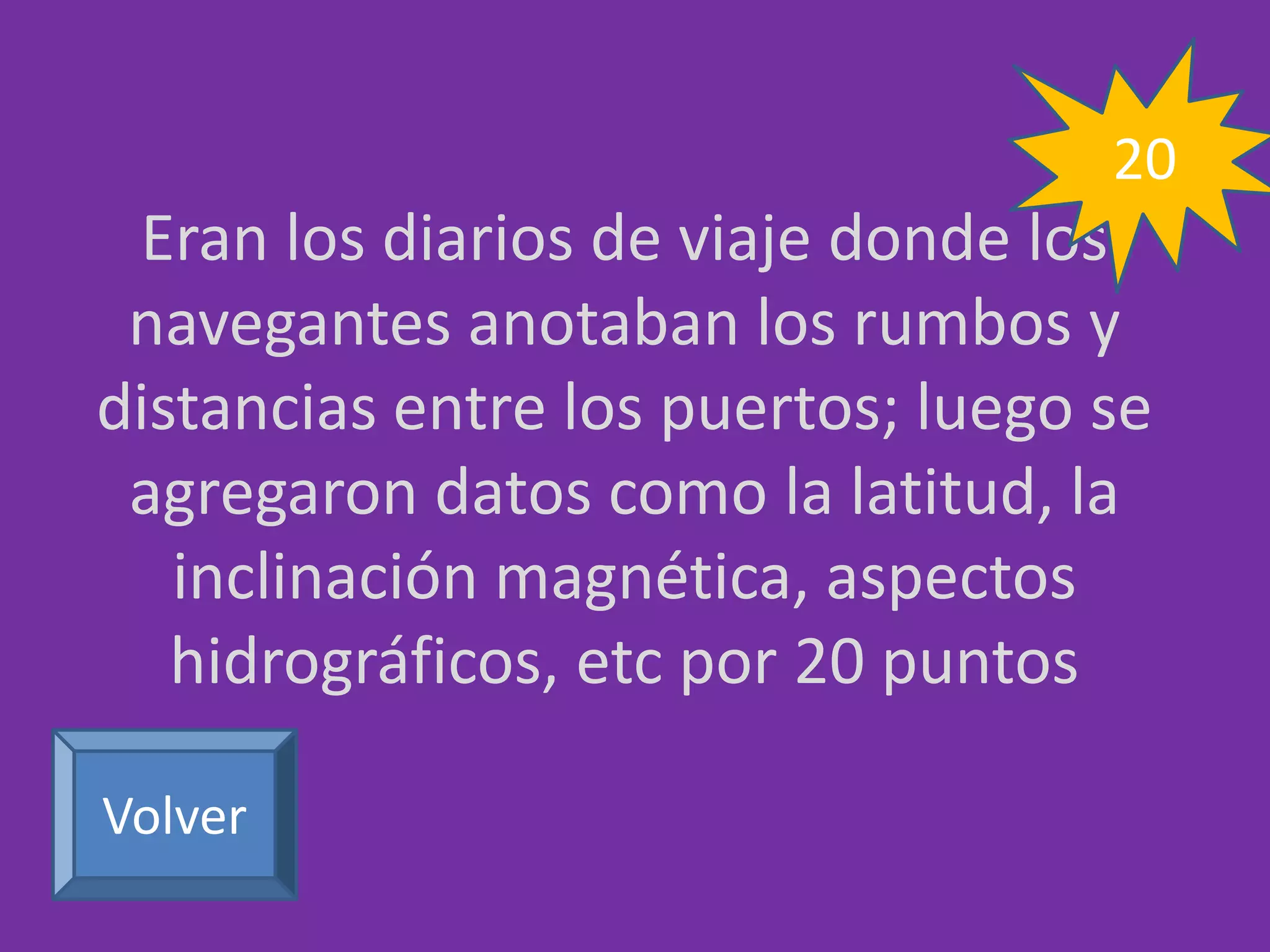 Tablero interactivo viajes de exploración | PPSX