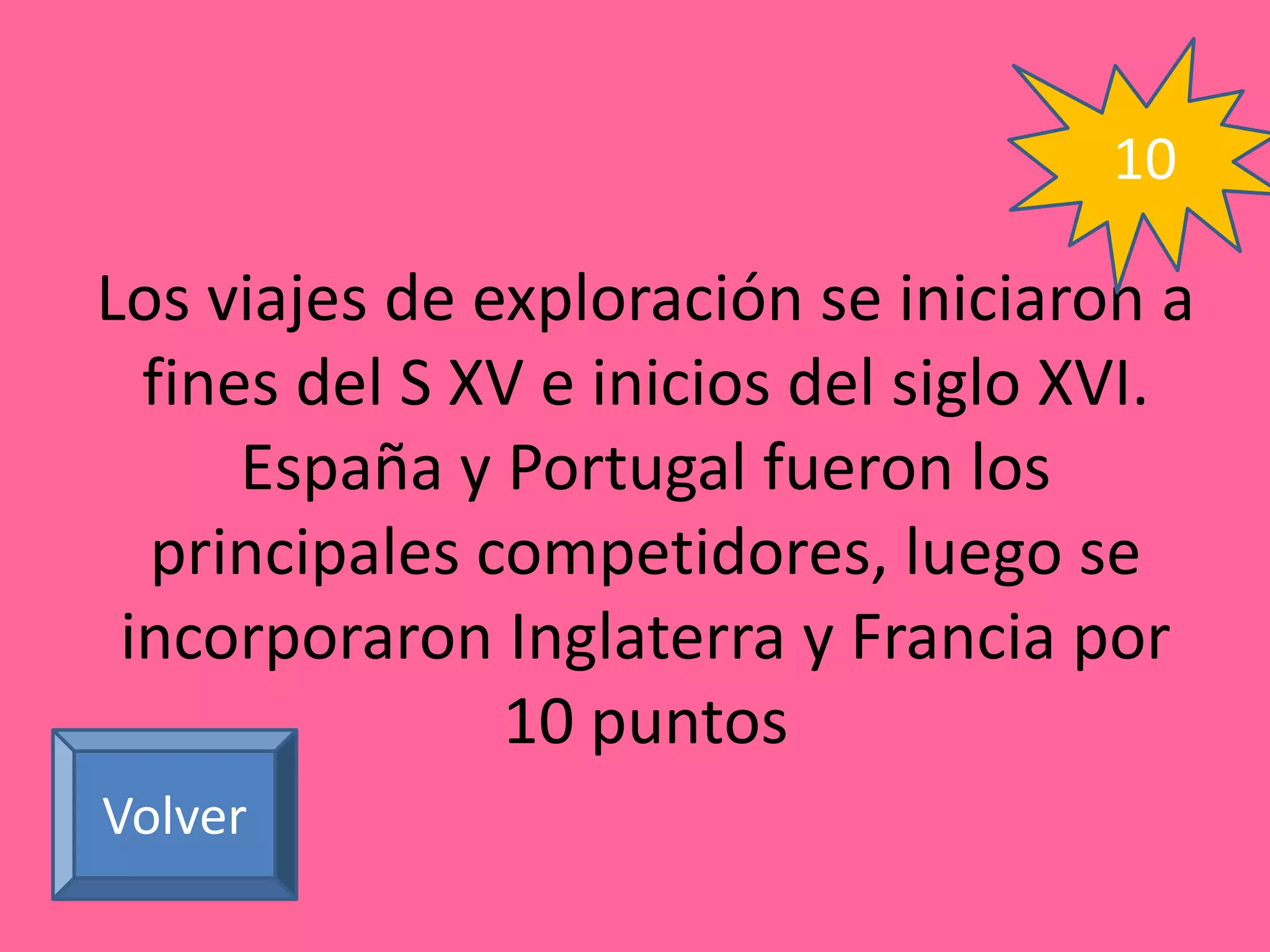 Tablero interactivo viajes de exploración | PPSX
