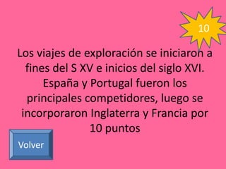 Tablero interactivo viajes de exploración | PPSX
