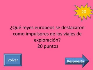 Tablero interactivo viajes de exploración | PPSX