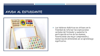 Tableros didacticos | PPTX