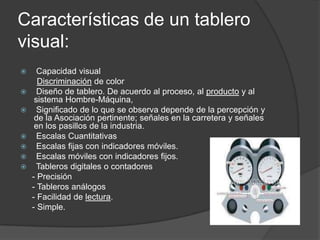 Tableros visuales ergonomicos | PPTX