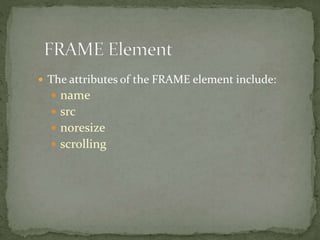 Working With Tables in HTML | PPTX