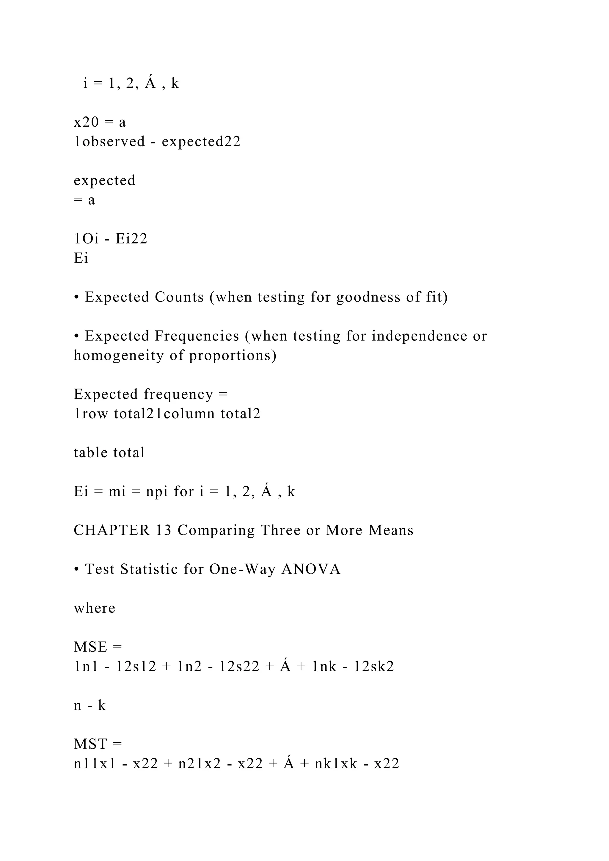 Tables and Formulas for Sullivan, Statistics Informed Decisio.docx