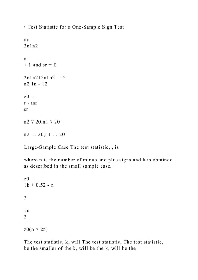 Tables and Formulas for Sullivan, Statistics Informed Decisio.docx