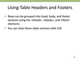 Tables in databases - Relationships and diagrams | PPT