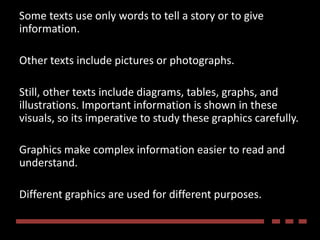 Reading Tables, Diagrams, Charts | PPTX