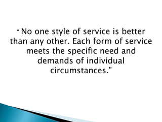 Table services | PPTX