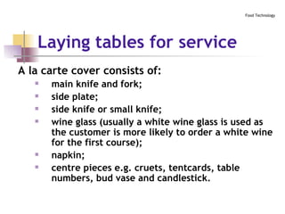Table Setting | PPT
