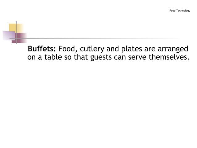 Table Setting | PPT | Food & Drink