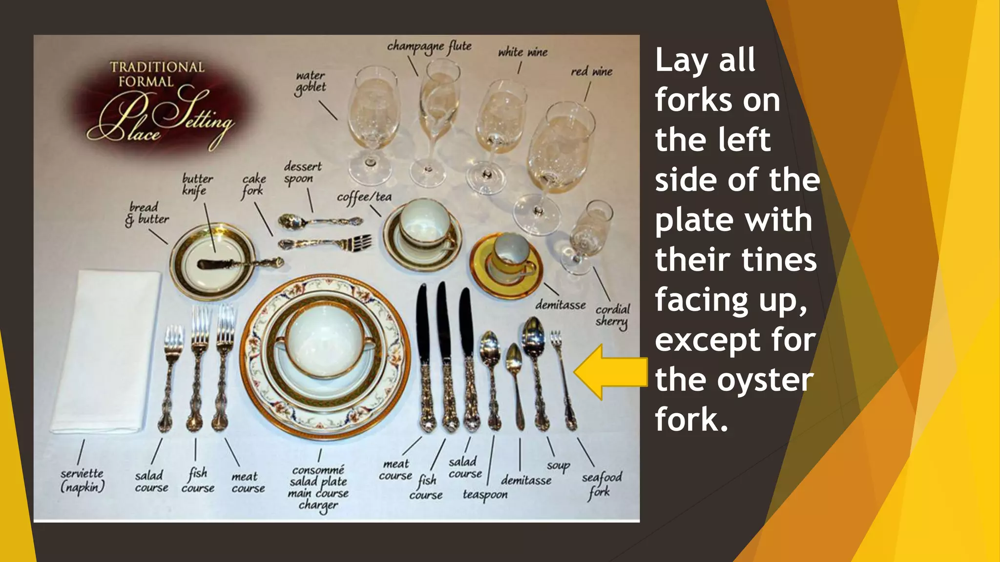 TABLE SETTING | PPTX