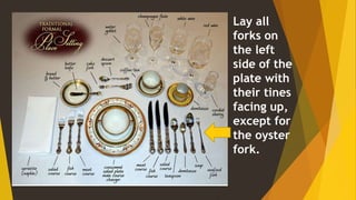 TABLE SETTING | PPTX