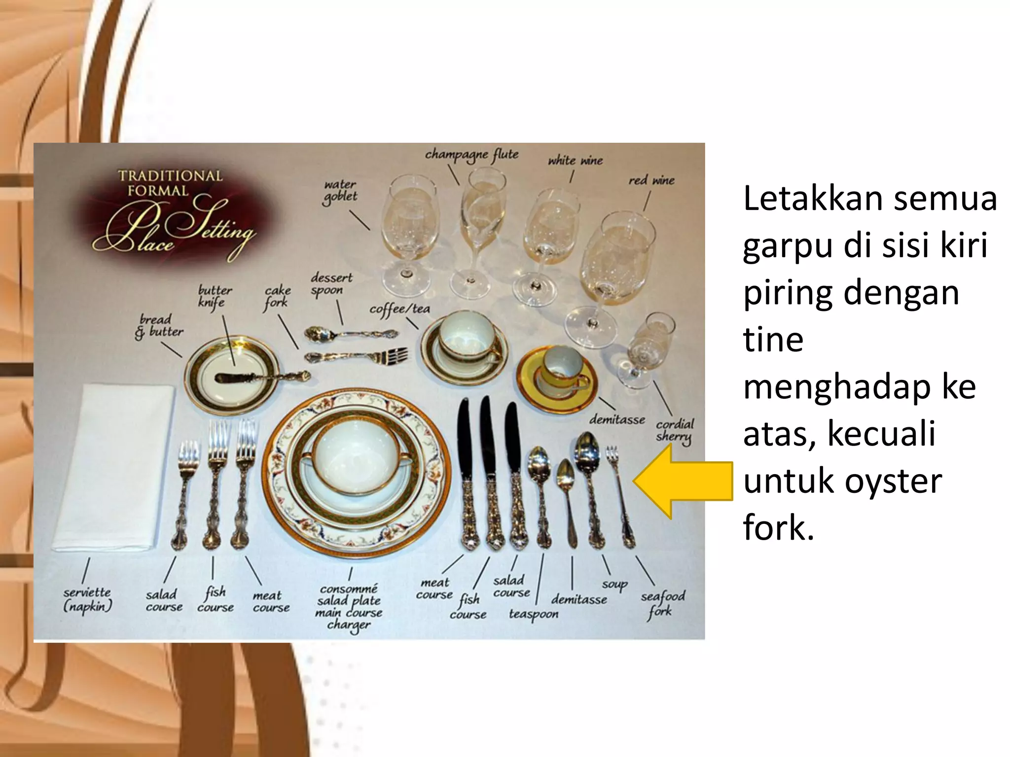 Table set up | PDF