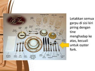 Table set up | PDF