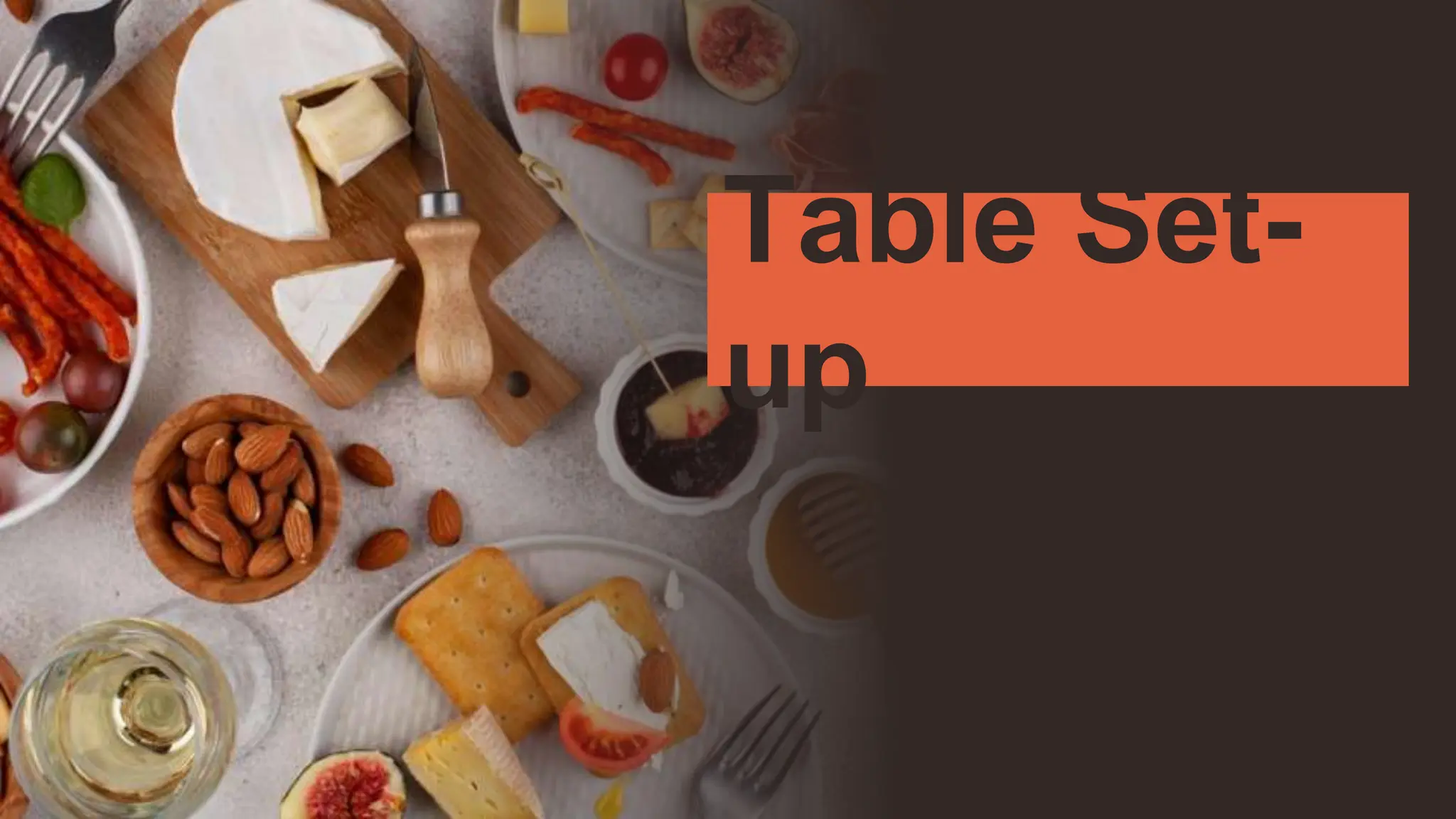 Food table set up grade demonstration method | PPTX