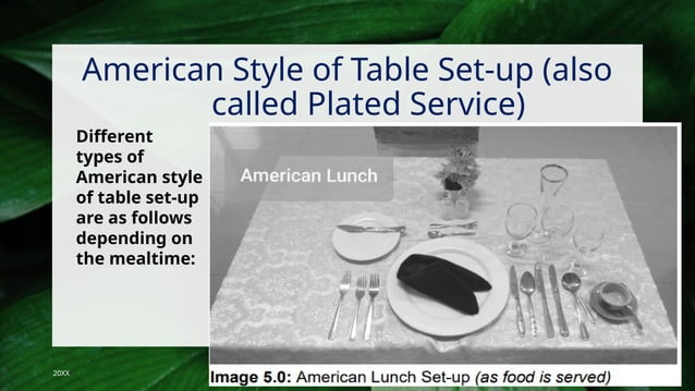 Different kinds and styles of Table Set Up .pptx