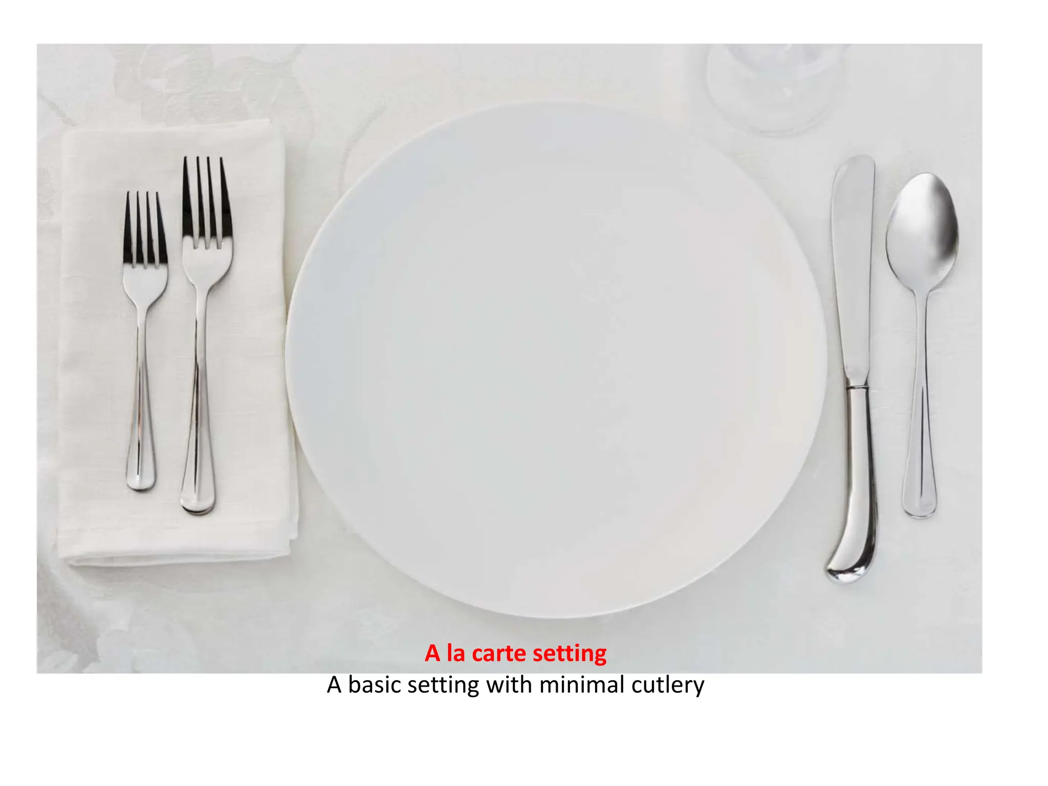 NfC Food and beverage service Table set up learning material.pptx