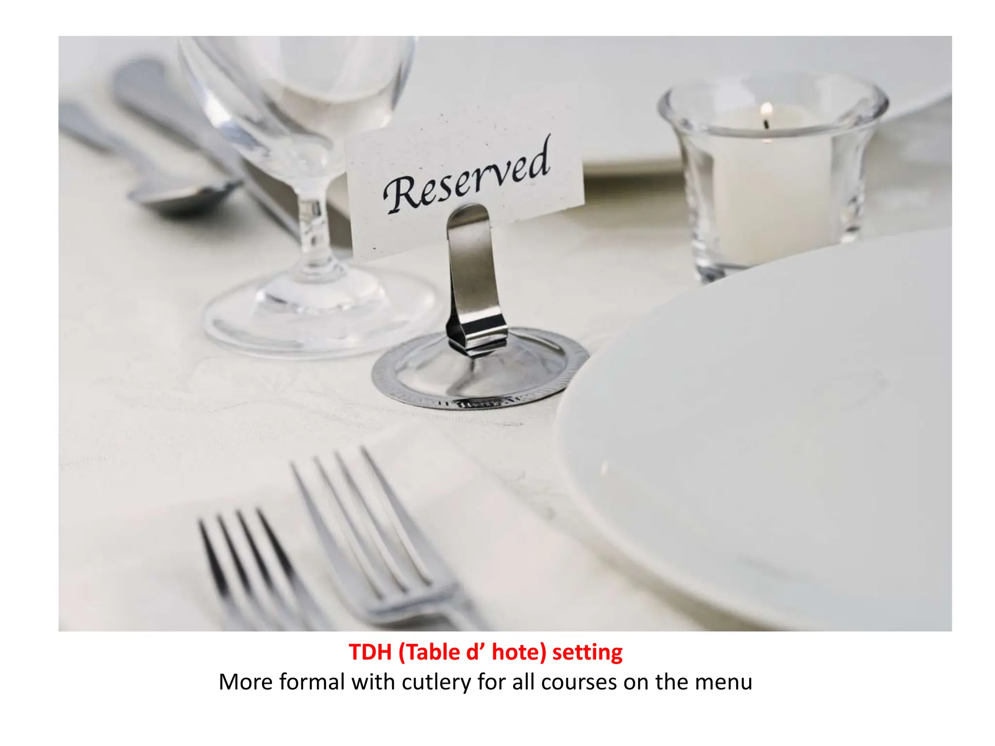 NfC Food and beverage service Table set up learning material.pptx