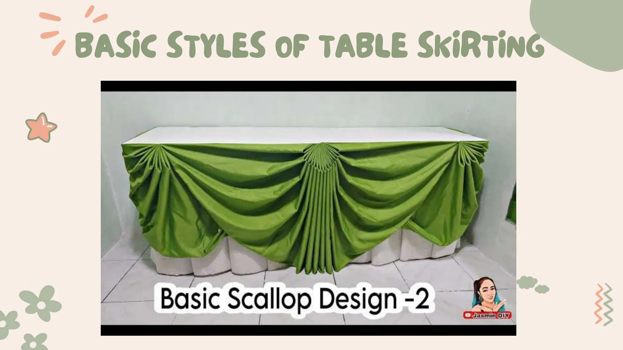 Food and Beverages TABLE SKIRTING Powerpoint Presentation | PPTX