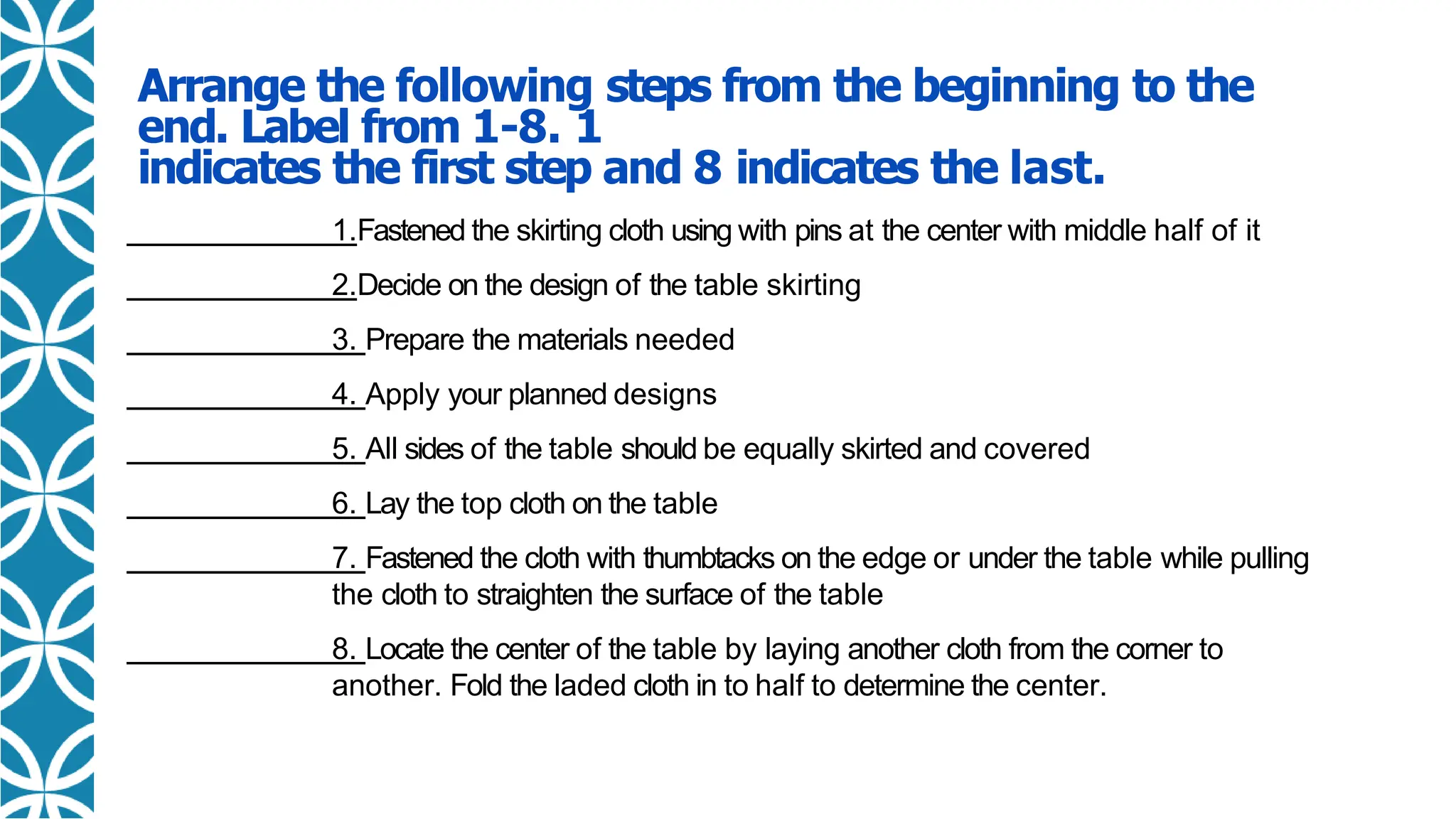 Table Skirting and the Different Table Skirting Designs.pptx