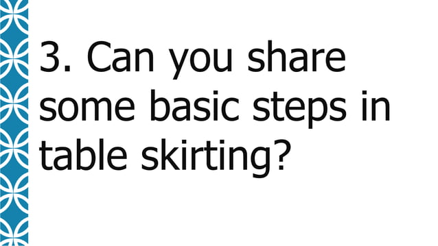Table Skirting and the Different Table Skirting Designs.pptx