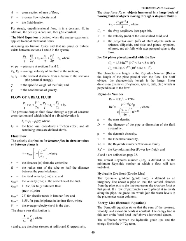 Tables of math, physics and chemistry engineering handbook | PDF ...