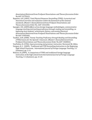 Tables on tprs research | PDF