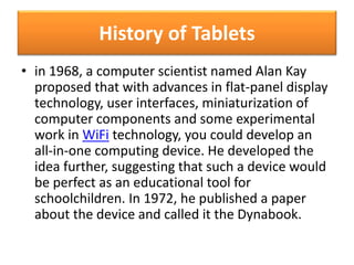 Tablet NOTES | PPT
