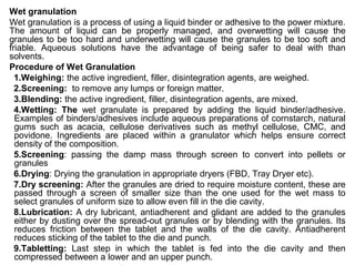 Tablet | PPT | Pharmaceutical Industry | Industries