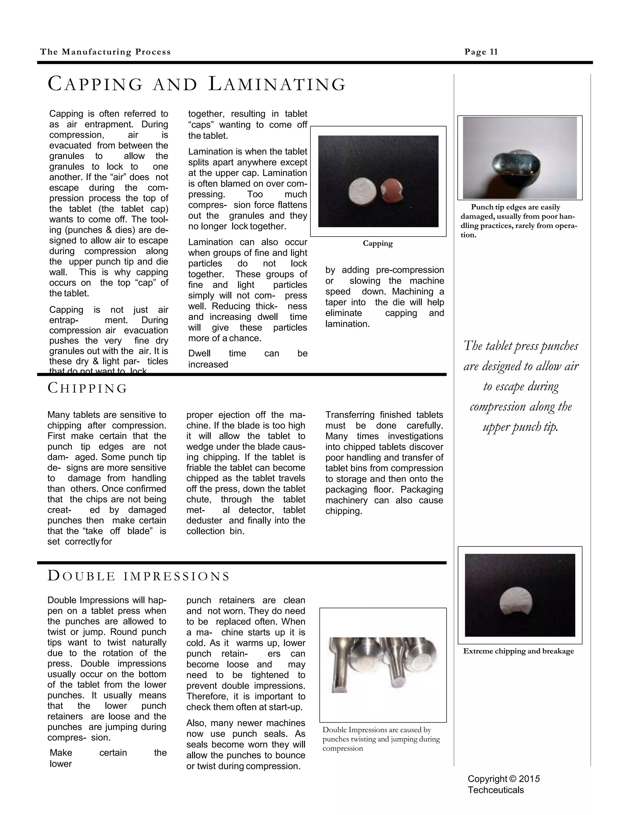 Tablet and Capsule Manufacturing Process | PPTX