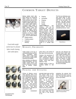Tablet and Capsule Manufacturing Process | PPTX