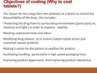 Tablet and pill coating technology (Unani and convenitional) | PPTX