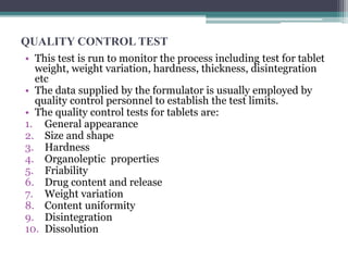 Tablet a solid dosage form. | PPTX