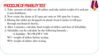 Table quality control test | PPT
